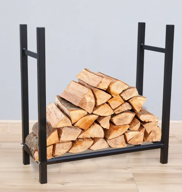 Outdoor Iron Firewood Rack Wood Fire Pit Storage Rack - Buy Outdoor ...