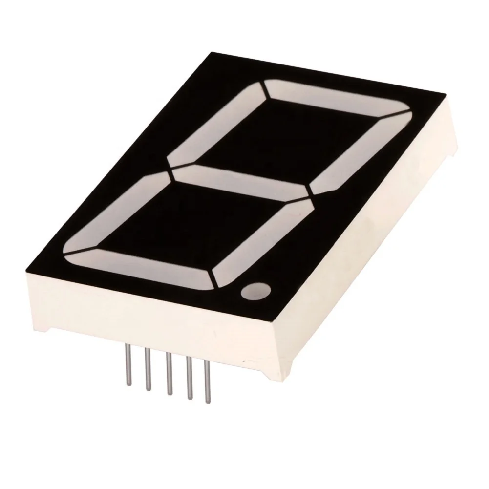 Seven Segment 1.5 Inch 1 Digit Single Color 7 Segment Led Display - Buy ...