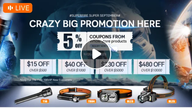 SUPER SEPTEMBER CRAZY PROMOTION Product Show Stream 2023 - Alibaba.com