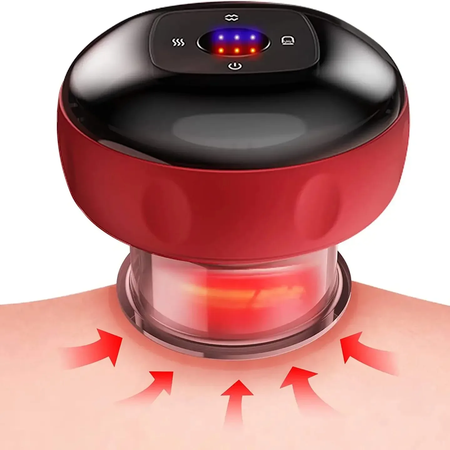 6/12 Gears Air Breathing Cupping Massage All New Smart Cupping Therapy ...