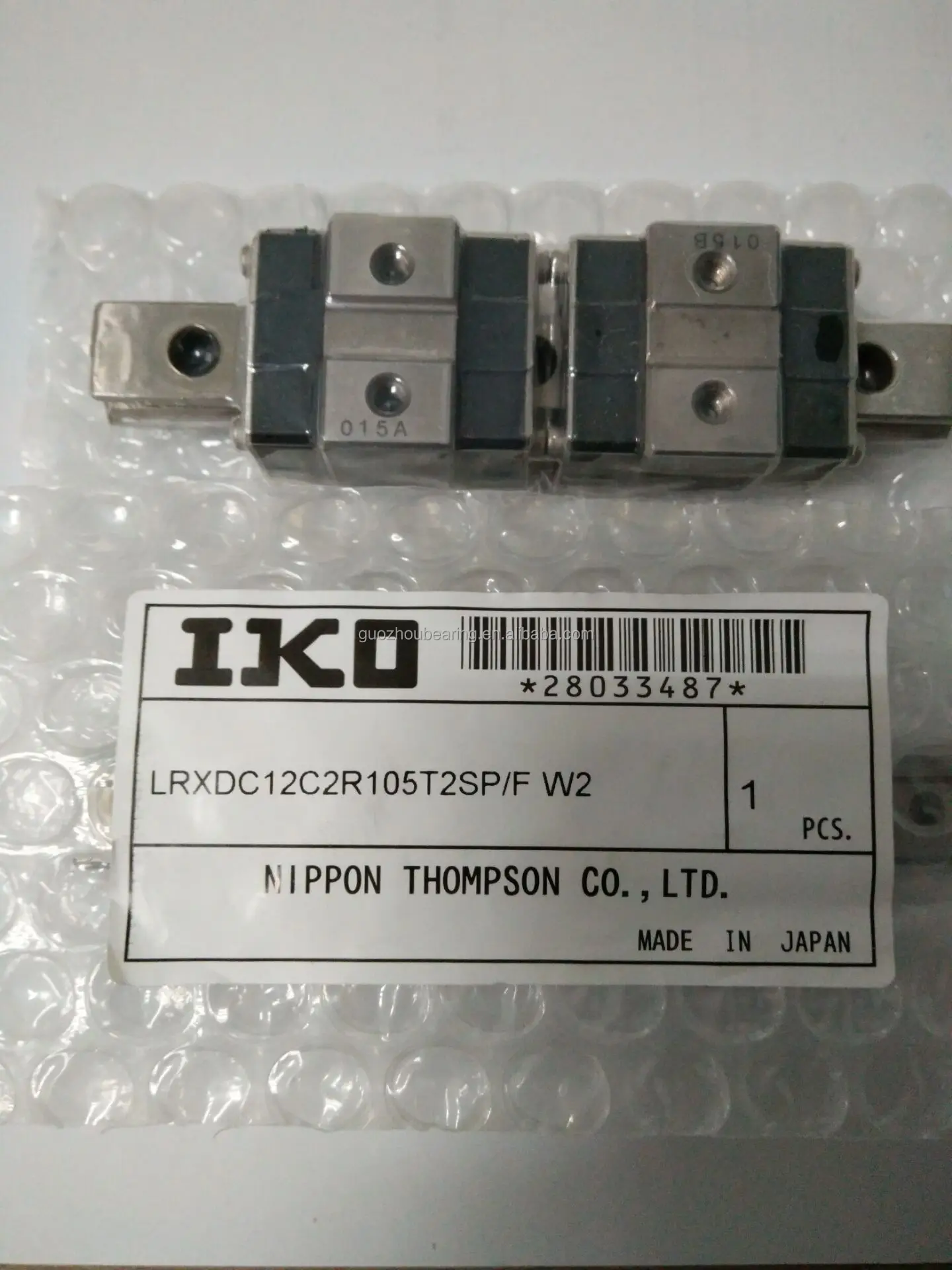 IKO Linear Motion Roller Way Bearing LRXDC15 - Ball Screw Beairng