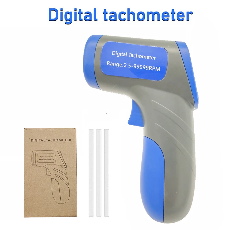 Dt6685 Digital Gun Type Laser Motor Tachometer Rpm Meter Non-contact ...