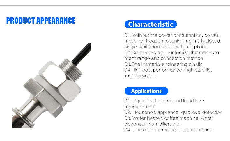 level switch ball valve float switches Floating type magnetic liquid ...