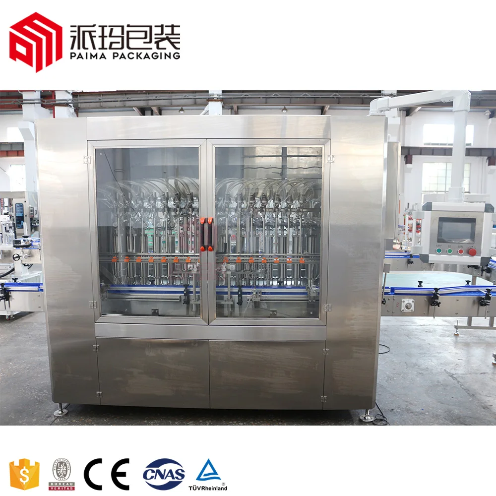 Fully Automatic Edible Cooking Oil Vegetable Olive Palm Oil Bottle ...