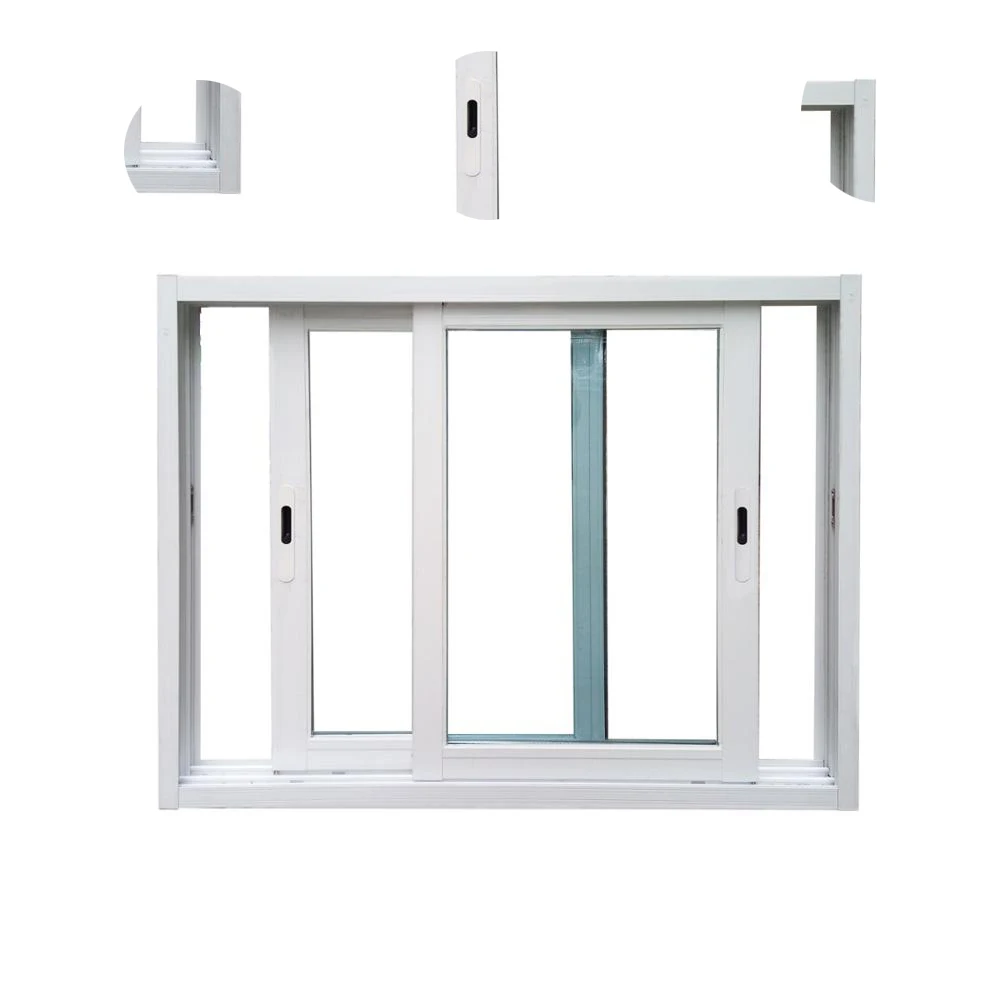 Sliding Windows Up Down Aluminum Sliding Window With Blue Glass ...