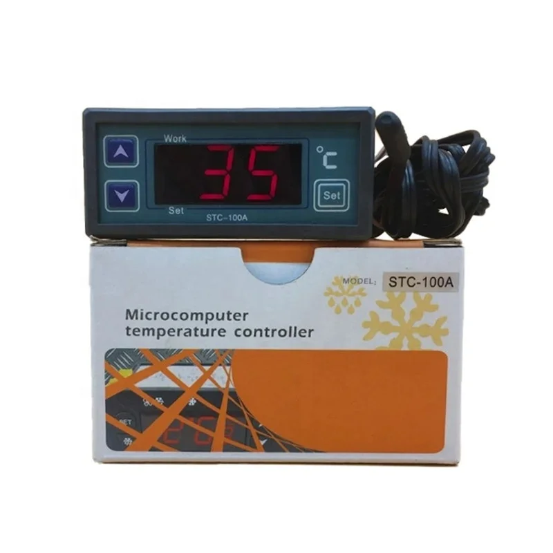 原装包装恒温器温度控制器温度调节器湿度计热冰箱冷却调节器stc-100a - Buy Stc-100a Reliable Quality Digital Thermostat For ...