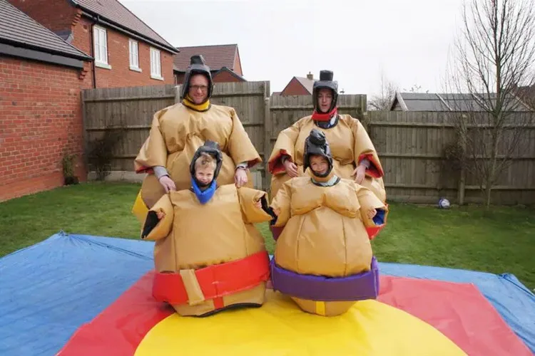 Durable PVC Sumo Suits - Perfect for Inflatable Wrestling