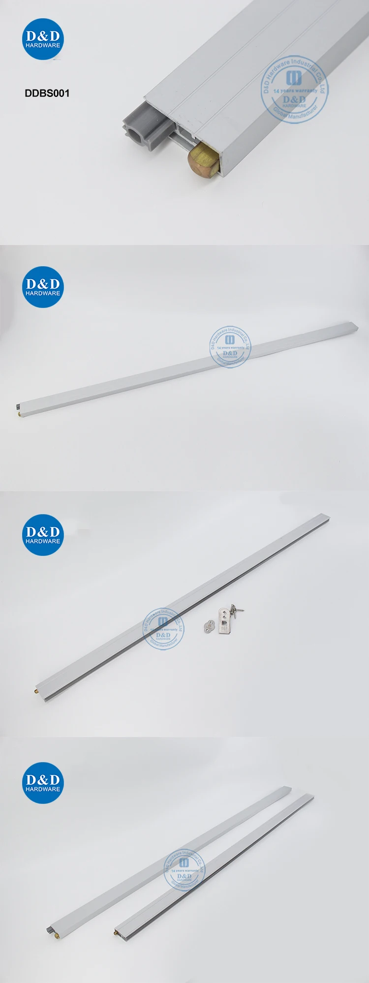 BS EN1191 Fire Rated UL10C Smoke Proof Wood Metal Door Seal