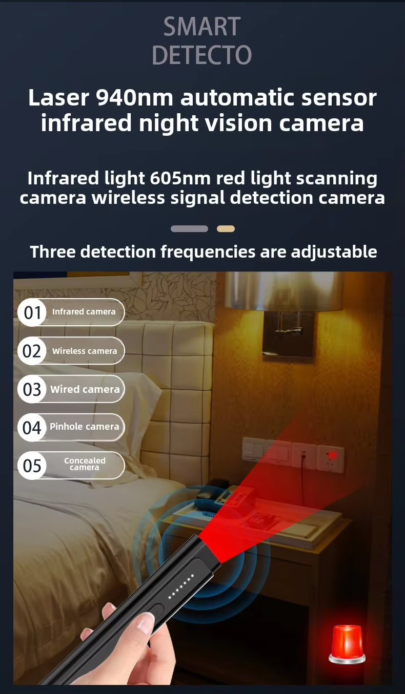 Alibaba.com: WT16 Hotel Anti Surveillance Camera Detector, RF Wireless WiFi Detection, Portable ...