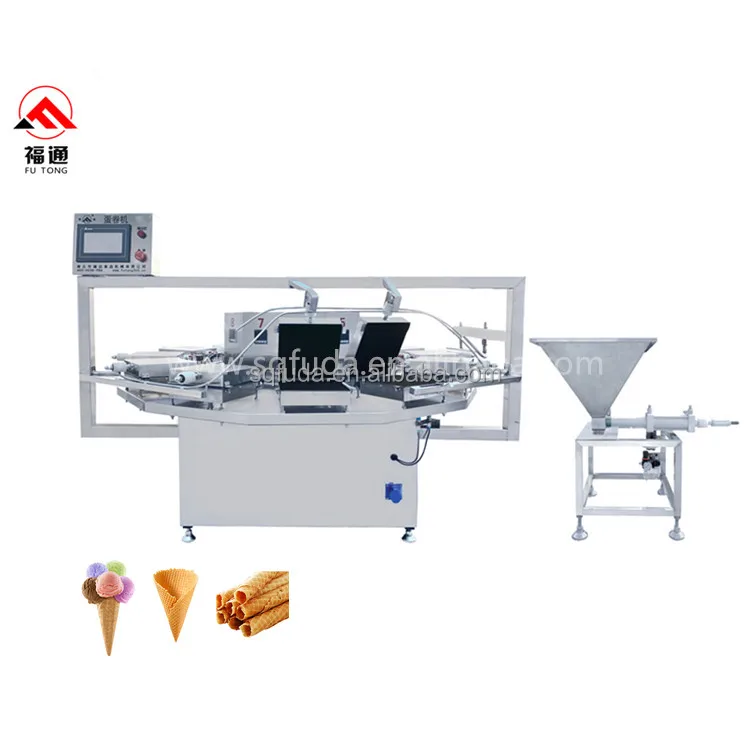 Industrial Egg Waffle Machines Wafer Making Maker Machine Commercial ...
