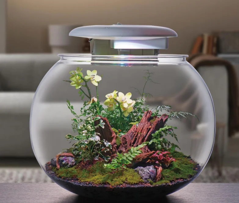 Custom Unbreakable Plastic Acrylic Cylinder Round Table Fish Tank ...
