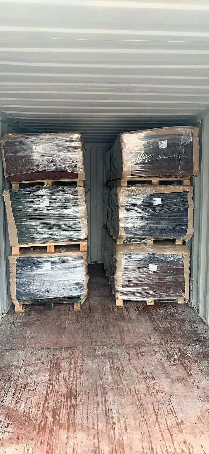 Color Tudor Tile Sand Coated Steel Roofing Sheets Classic Metal Roofing ...