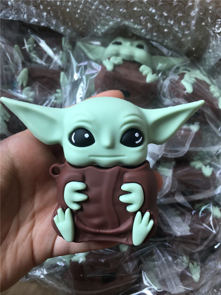 2020 New Baby Yoda Case For Airpod,Cute Cartoon Earpod Cover Cases For ...