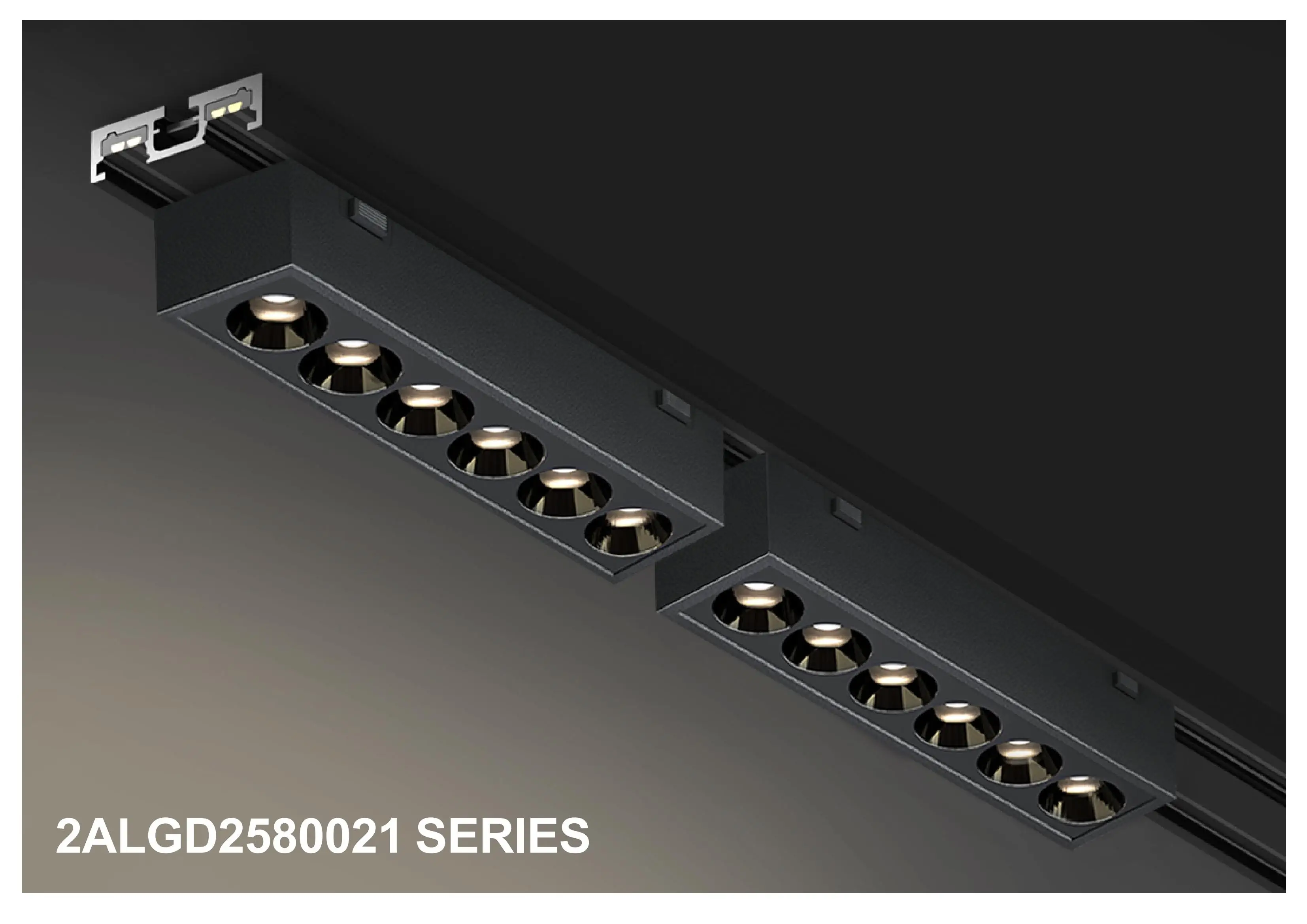 Modern Magnetic Track Light Led Rail Lamp Dc48v ultra Slim Magnetic ...