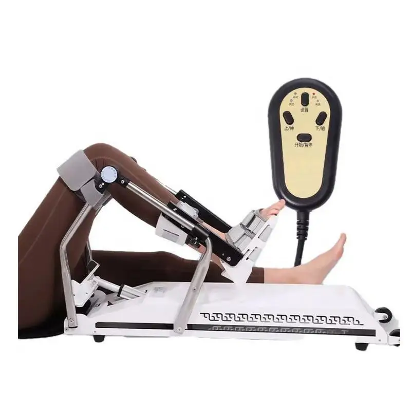 Electric CPM Knee Joint Trainer Stroke Injury Exercise Device Leg ...