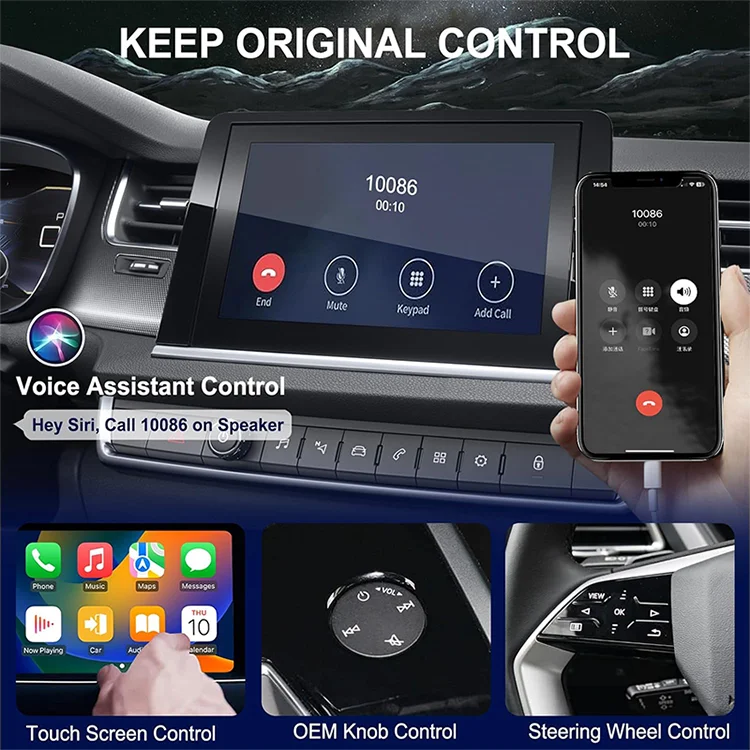 Ai Box Carplay 6125 Ai Box Motorcycle Carplay Android Screen Android ...