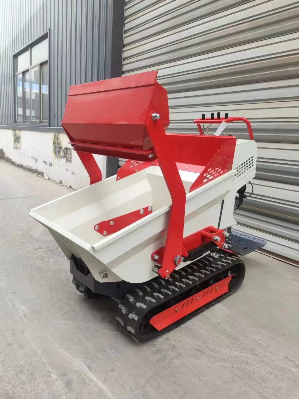 Tide CE EPA 500kg Small Dumper Gasoline Motor Powered Mini Wheelbarrow ...