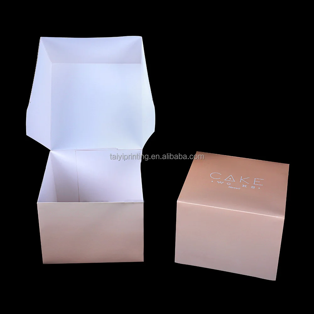 Wholesale Tall Wedding Cake Box 8/12 Inch Free Shipping Packing Paper ...