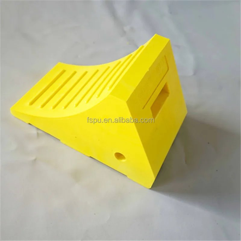 Loading 30 Tons Truck Pu Wheel Chock Stopper - Buy Truck Parking Block ...
