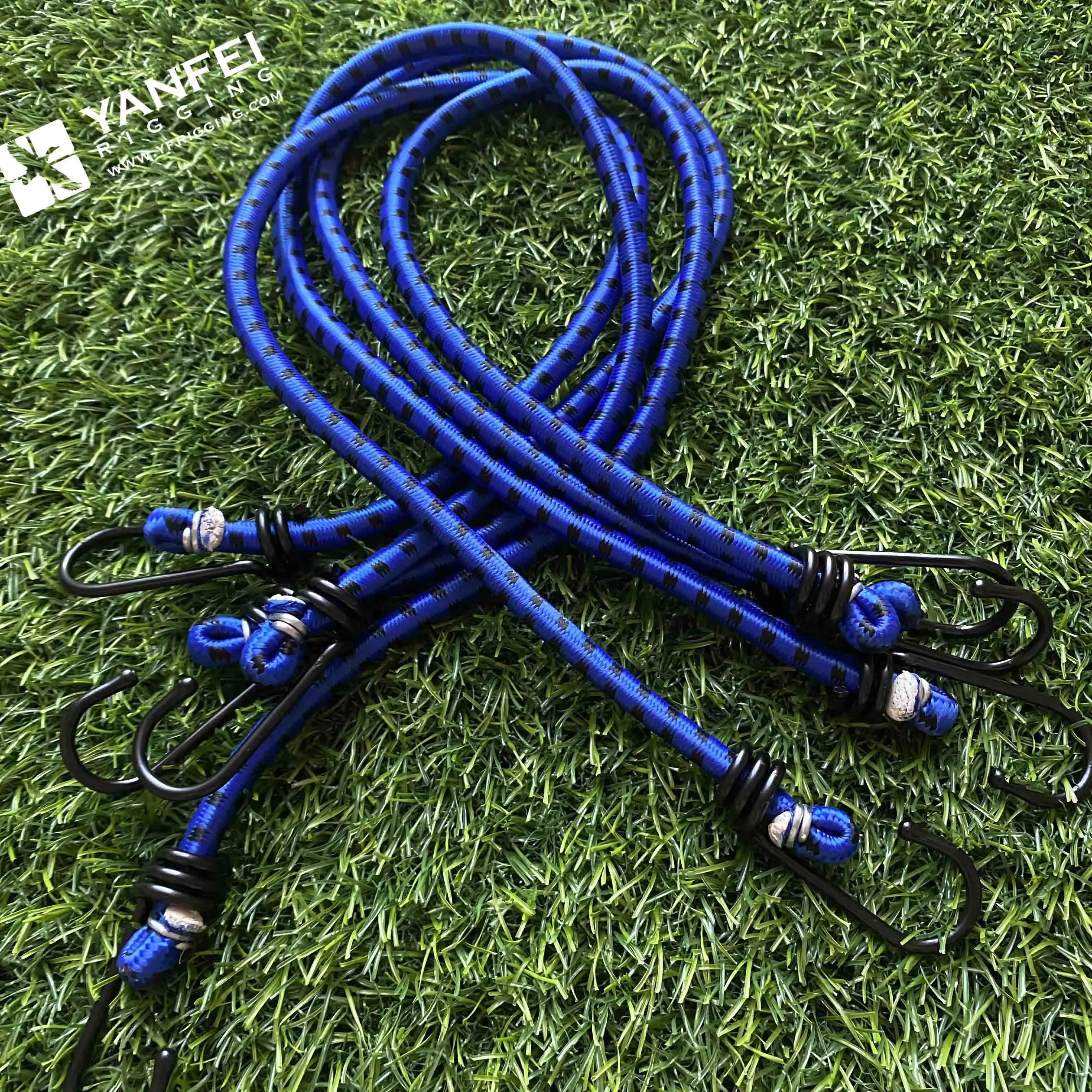High Stretch Luggage Rope Elastic Rope - Buy Bungee Cord With Hooks ...