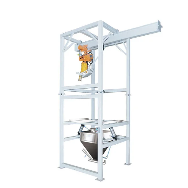 Portable Bulk Bag Unloader - Efficient Particle Powder Discharge