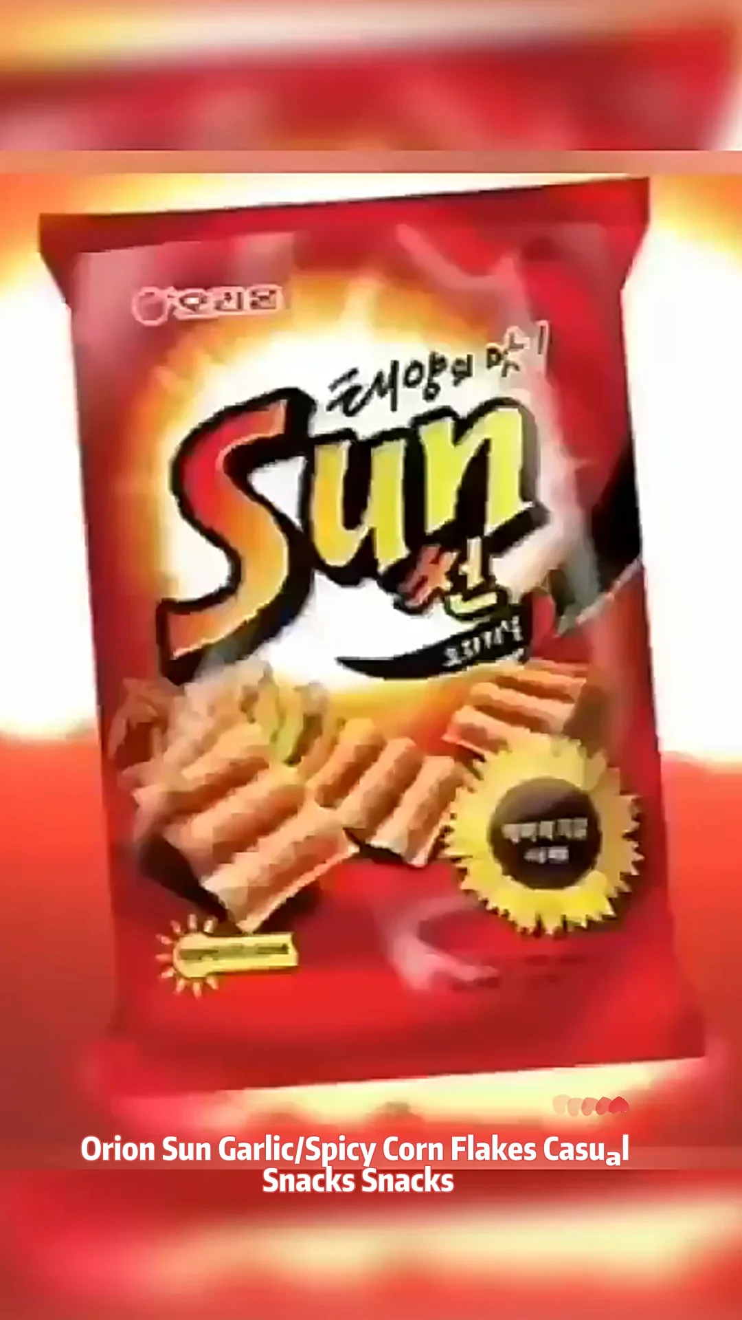 Korean Sun Garlic/spicy Nachos Casual Snacks Snacks - Buy Potato Chips ...
