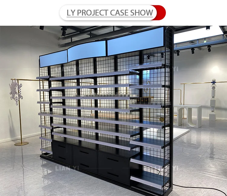 Lianyi Retail Hookah Display Cabinet - Enhance Your Store