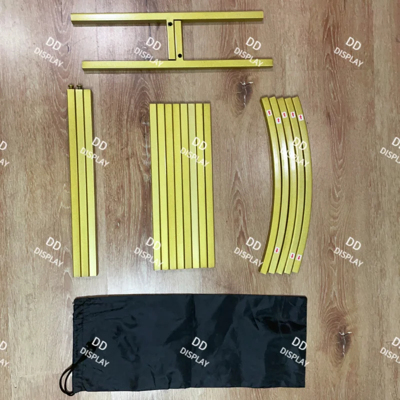 Stable Chira Backdrop Stand Large Size Gold Metal Balloon Arch Set ...