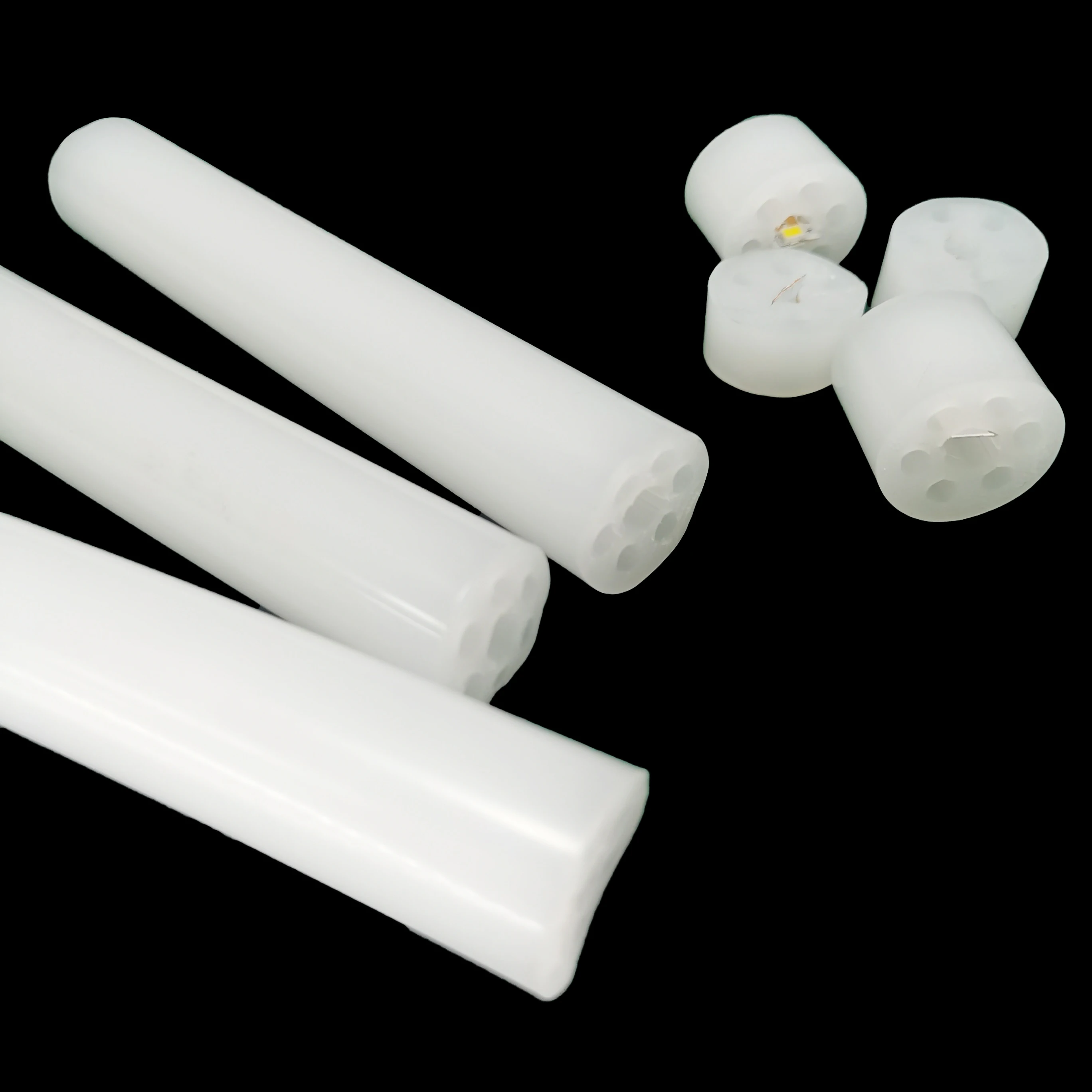 Tricolor LED IP67 Silicone Flexible Neon Tube Light 360-Degree 22mm ...