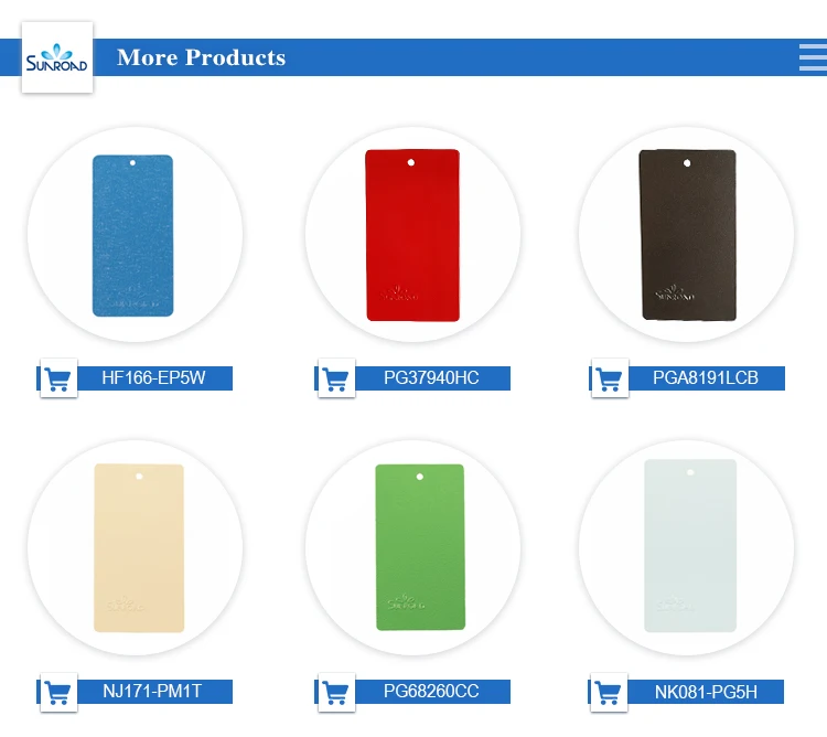 Sunroad All Ral And Pantone Colors Customized Electrostatic Color ...