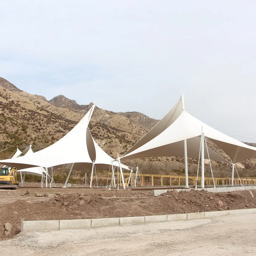 Outdoor Tensile Membrane Structure Shade Tent Umbrella Landscape ...
