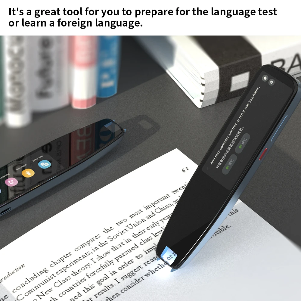 Newyes Electronic Dyslexia Text Reading Pen Scanner Portable Instant 112 Language Voice ...