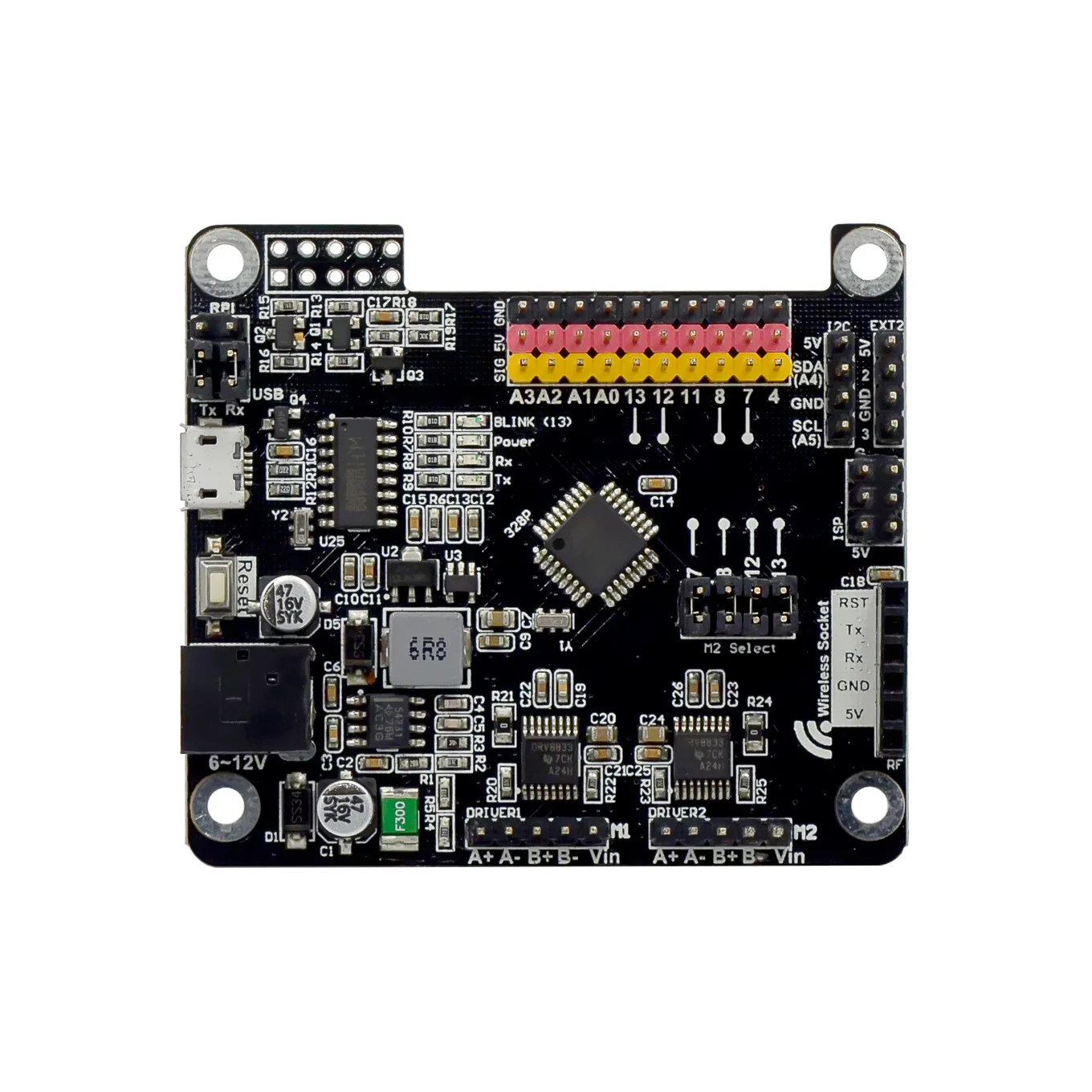 24-channel Bus Servo Controller Driver Board Supports Wifi Handle ...