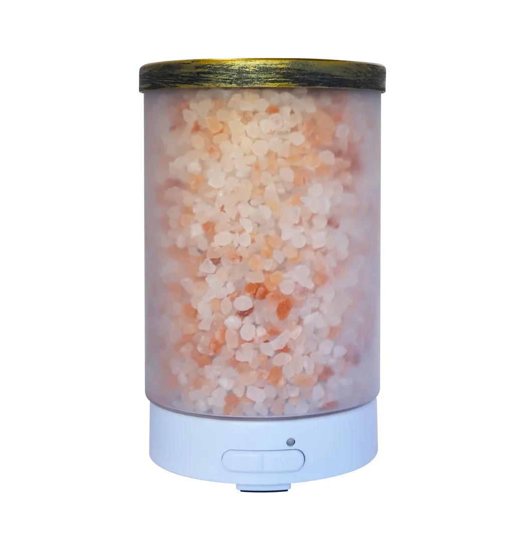 2022 New Design Himalayan Crystal Lamp Salt Stone Ultrasonic Aroma ...