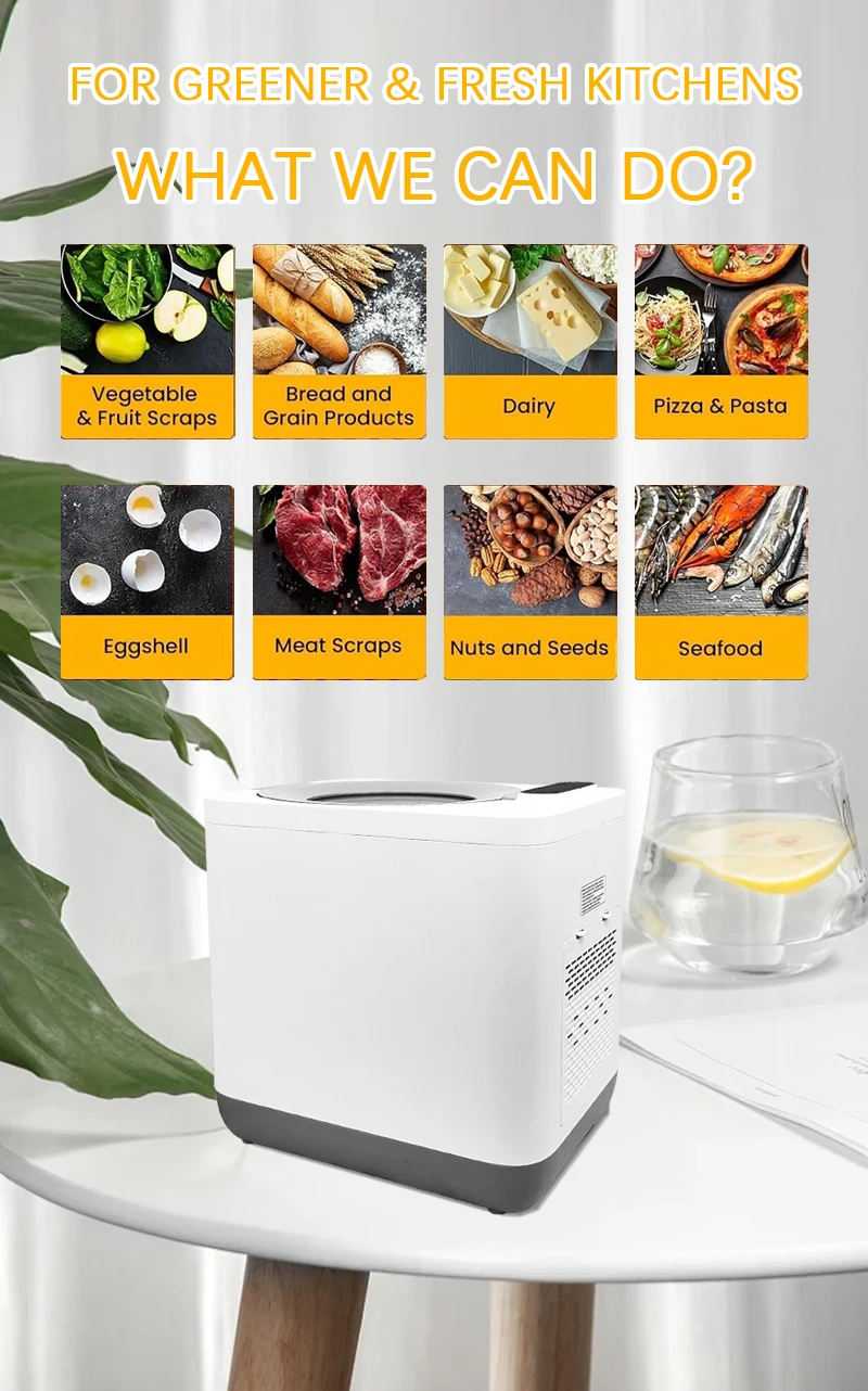 500W SHL-23C Electric Food Waste Disposer for Outdoor Use