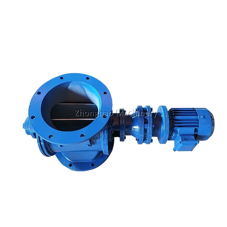 Cyclone Discharge Device Rotary Feeder Airlock Valves For Dust ...