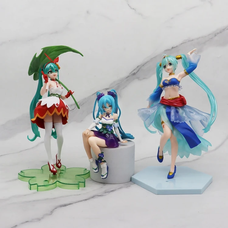 Japanese Anime Hatsunes Miku Sexy Girl Action Figure Hatsuner Miku