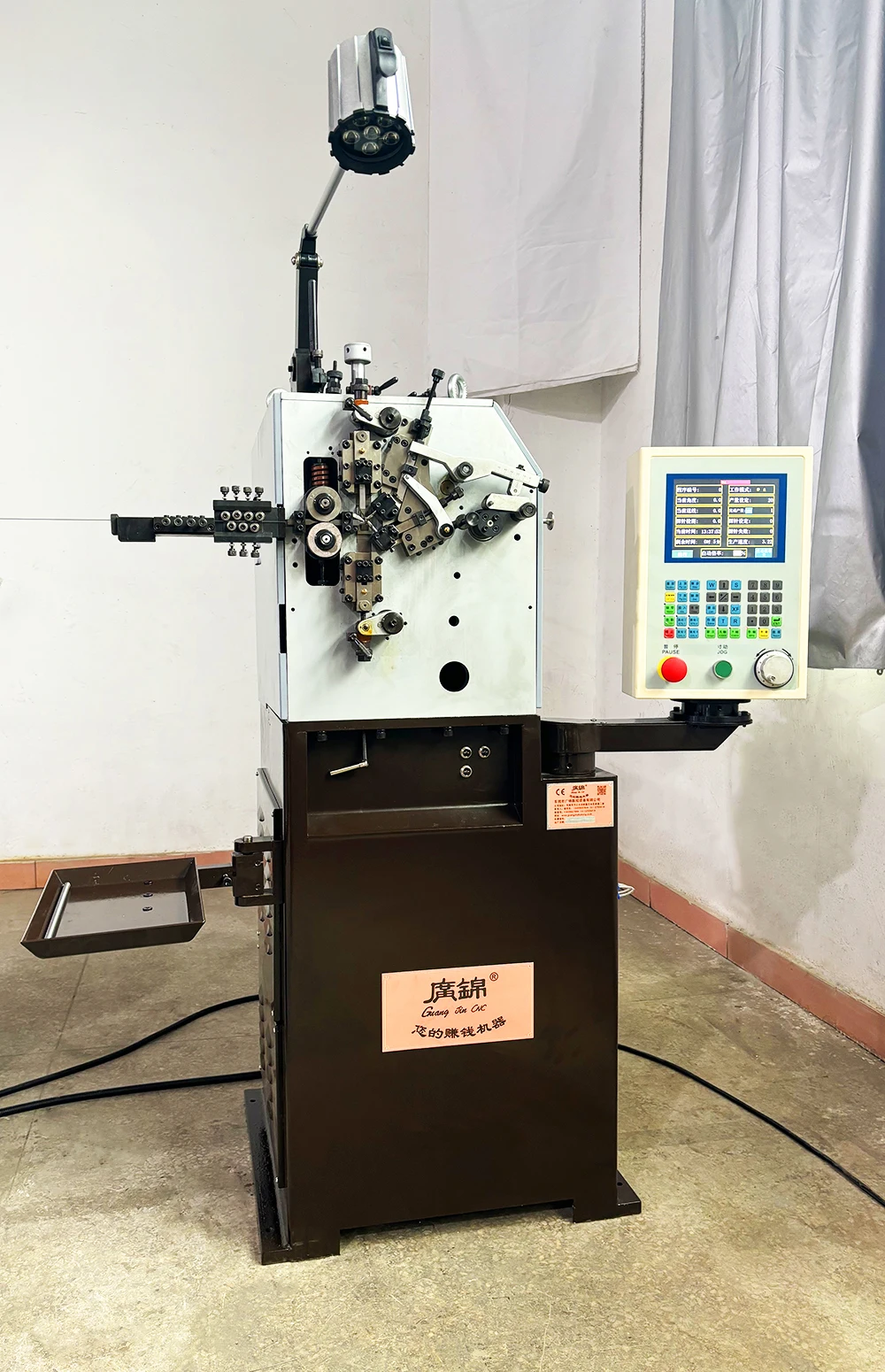 NiTi Dental Arch Wire Spring Coiling Making Machine 2 Axis Precision ...