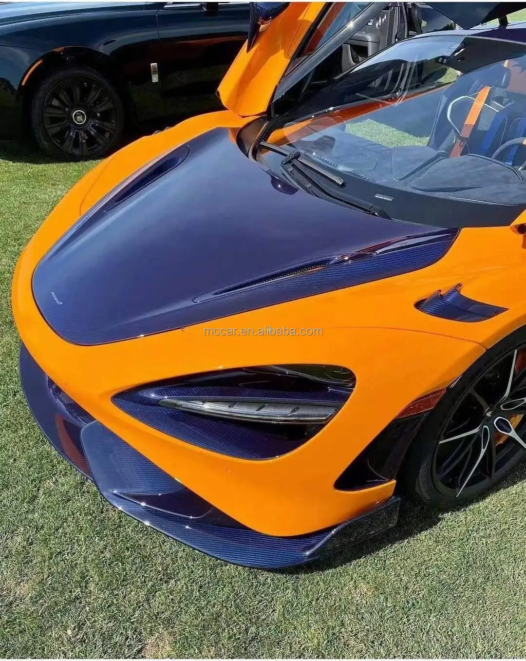 720S Upgrade Body Kit: 765LT Bumper, Side Skirt & Spoiler in Dry Carbon ...
