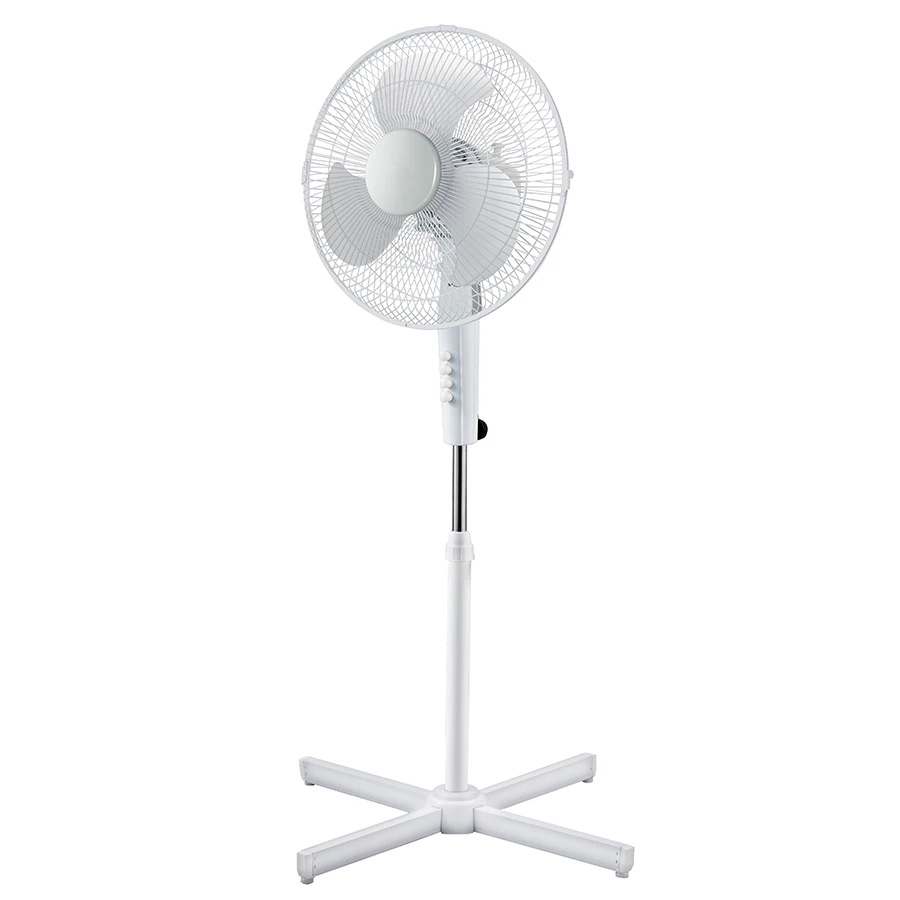 16 Inch Oscillating Ajustable Fan Pedestal with Cross Base Plastic ...