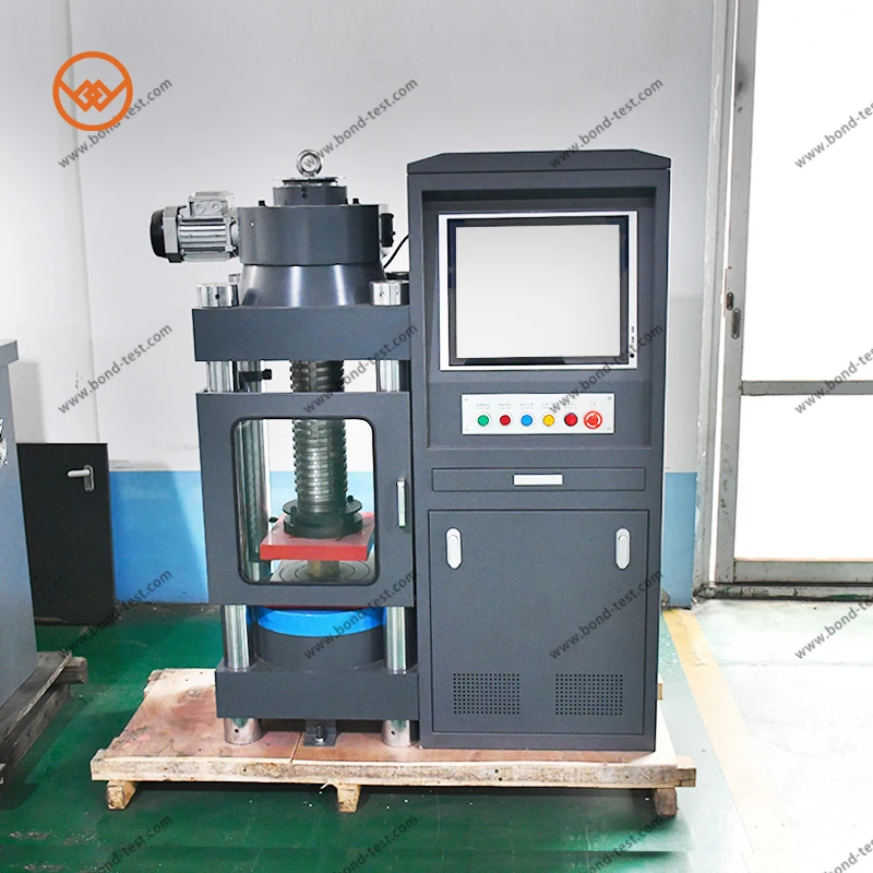 Electro-hydraulic Servo Compression Testing Machine Press Machine ...