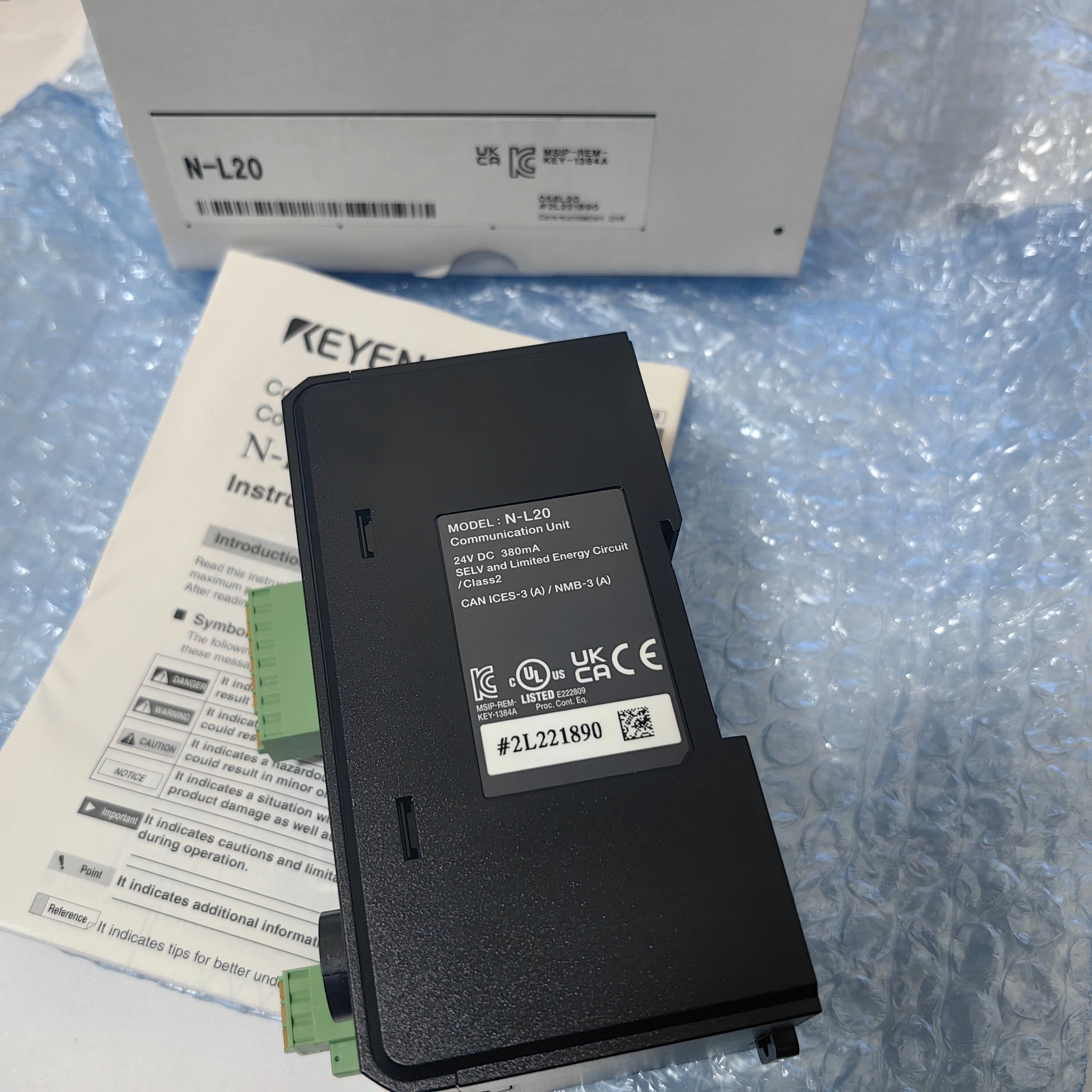 Barcode Reader Control Module Keyence N-l1 - Buy Barcode Reader Control ...