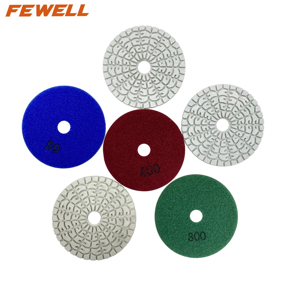 Super 4inch 100mm 1500 Grit Diamond Disc Polishing Pads for Dry ...