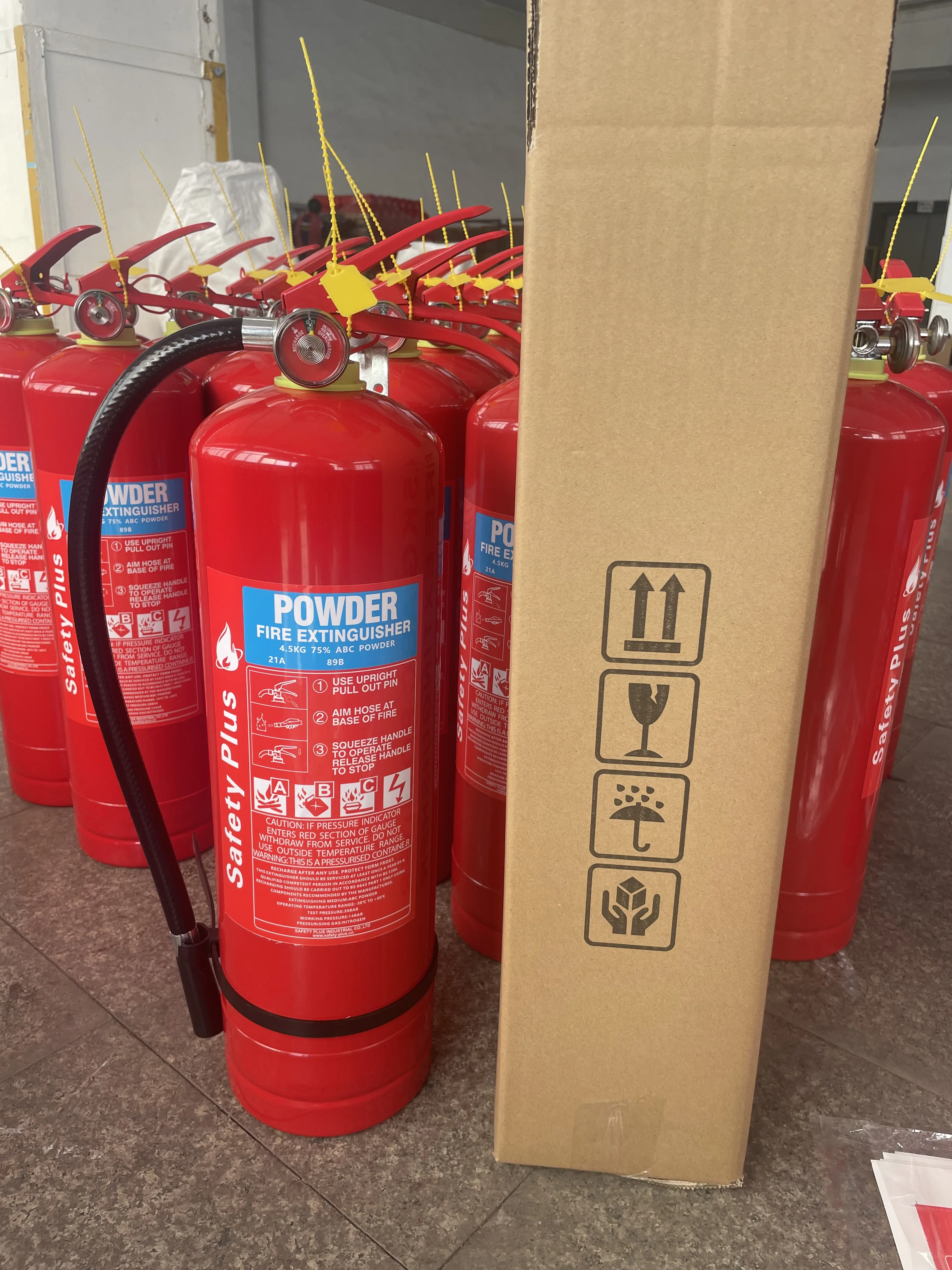 SAFETY PLUS General Type ABC Dry Chemical Powder Fire Extinguisher