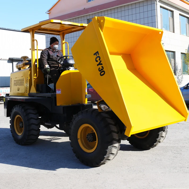 Alibaba.com: 2Ton 3Ton 5Ton mini site dumper with self-loading bucket ...