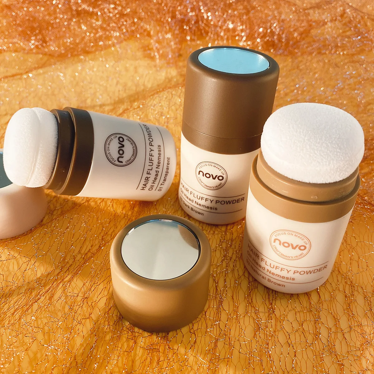 Wholesale Transparent Textured Finished Fluffy Hair Styling Powder ...