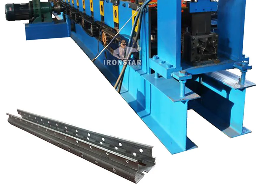 Mesin Rol Pembentuk Rak Selective Post Beam Channel Dukungan Tegak ...