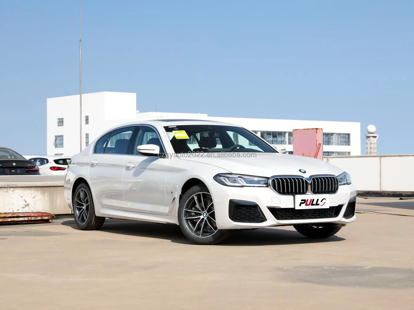 Body Kit Include Front Bumper Assembly Rear Lip Exhaust Pipe For Bmw 5 ...