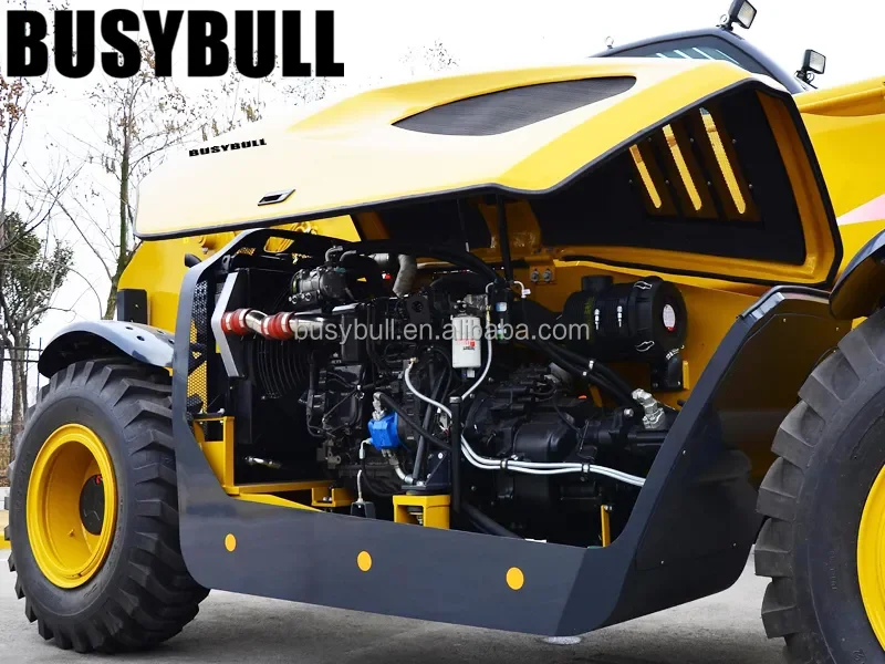 China Famous Brand Telescopic Boom Handler Telehandler Carrying Weight ...