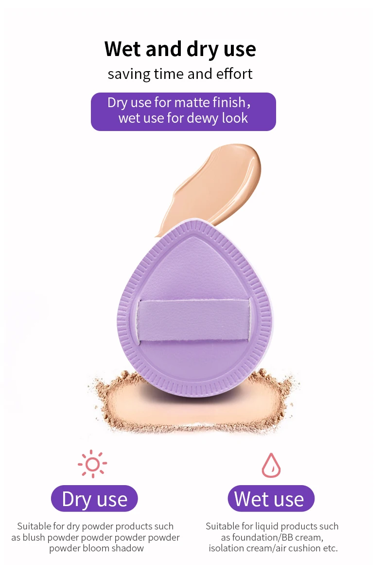 Rubycell Marshmallow Powder Puff - Eco Friendly Makeup Pad